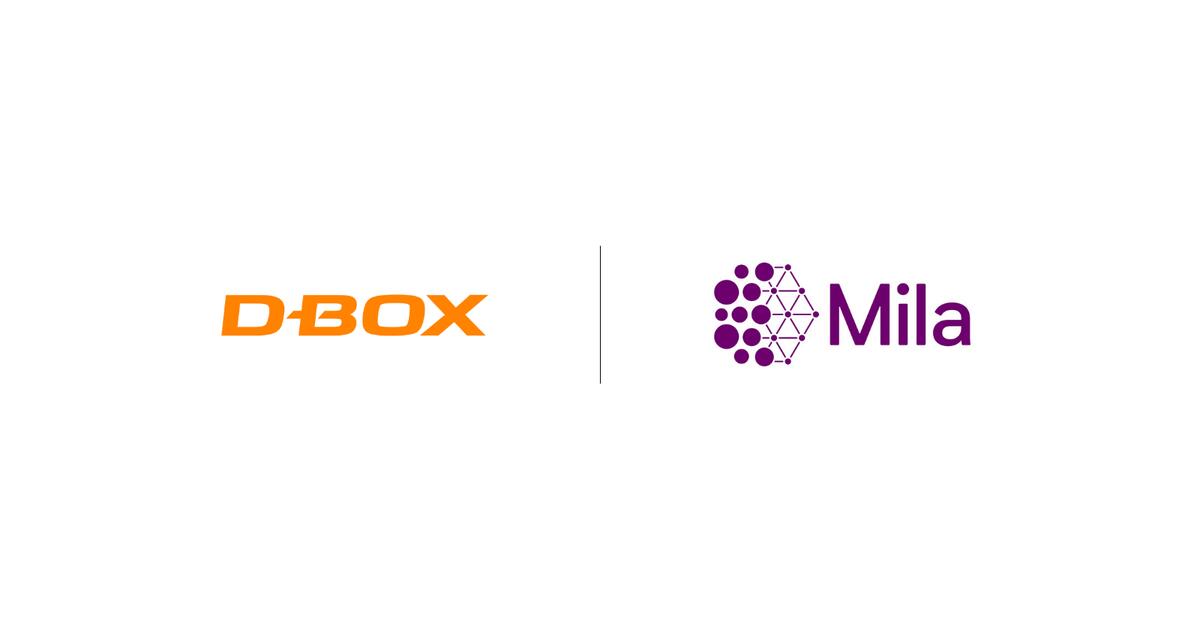 Mila and D-BOX Technologies announce partnership to use Artificial ...