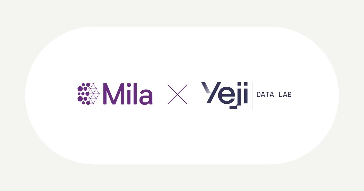 Yeji Data Lab et Mila annoncent un partenariat pour améliorer l'intégration de l'IA et la ...